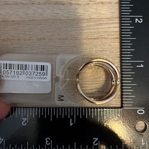 IAM | Accessories | New Iam Fashion Ring Double Crossover Size M 75 ...